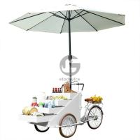 China Leisure Fast Food Equipment Food Bike Vending Truck with Customization Acceptable 80kg for sale