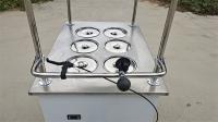 China Electric Tricycle 3 Wheel Mobile Cart for Ice Cream Coffee Pedal Freezer Bike Delivery for sale