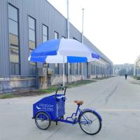 China Customizable Vegetables Electric Food Bike for Street Food Vending and Cigarette Cart for sale