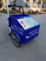 China Customizable Vegetables Electric Food Bike for Street Food Vending and Cigarette Cart for sale