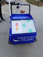 China 220V/380V Mobile Street Food Bike Vending Cart Tricycle for Easy Operation and Setup for sale
