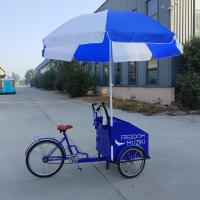 China 3 Wheel Street Mobile Fast Food Vending Bike Cart with Customized Cooking Equipment for sale