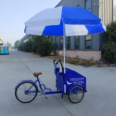 China 3 Wheel Street Mobile Fast Food Vending Bike Cart with Customized Cooking Equipment for sale