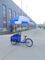 China Tricycle Street Mobile Fast Food Vending Bike Cart with Customized Cooking Equipments for sale