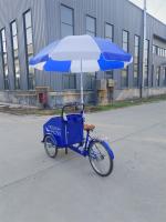 China Tricycle Street Mobile Fast Food Vending Bike Cart with Customized Cooking Equipments for sale