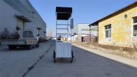 China Hand Push Street Fast Food Cart with Soybean Raw Material and Ice Cream for sale