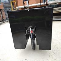 China Restaurant Beautiful Design Decorative Display 110*70cm Tricycle Food Cart with Umbrella for sale