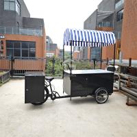 China Bakery Application Fields Any Color Commercial Coffee Cart Bike Food Vending Bicycle for sale