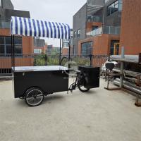 China Bakery Application Fields Any Color Commercial Coffee Cart Bike Food Vending Bicycle for sale