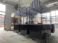 China 110*70cm Mobile Hot Dog Food Vending Cart with Inside Equipments an as Your Requirement for sale