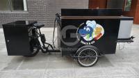 China Street Food Carts Crepe Cart and Mobile Three-Wheeled Bicycles for Manufacturing Plant for sale