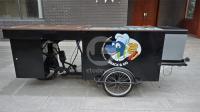 China Street Food Carts Crepe Cart and Mobile Three-Wheeled Bicycles for Manufacturing Plant for sale