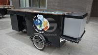 China Multifunction Breakfast Electric Tricycle Food Cart Bike Cart for sale
