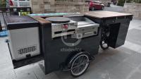 China Multifunction Breakfast Electric Tricycle Food Cart Bike Cart for sale