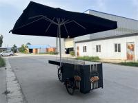 China Soybean Raw Material Heavy-Duty Bike Cart for Groceries and Errands for sale