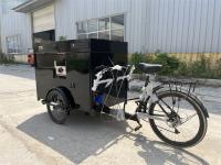 China Soybean Raw Material Heavy-Duty Bike Cart for Groceries and Errands for sale