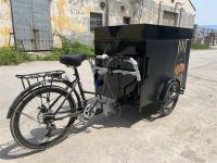 China Soybean Raw Material Heavy-Duty Bike Cart for Groceries and Errands for sale