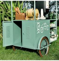 China Stable Performance Galvanized Steel and Stainless Steel Tricycle for Food Delivery for sale