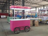 China hot designer ice cream cart indoor cart ice cream express for sale