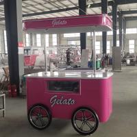 China New style ice cream cart refrigerated ice cream trailer carts for sale for sale