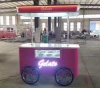 China New style ice cream cart refrigerated ice cream trailer carts for sale for sale
