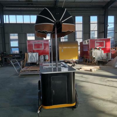 China Ice-cream cart/fruit vending cart/vegetable  ice cream cart hamburgers mobile carts food cart for sale for sale
