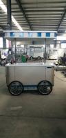 China Low Price Tricycle Fried Ice Cream Vending Cart For Sale for sale