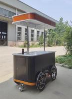 China Gelato Ice Cream Cart /ice cream store equipment /ice cream trolley wholesale for sale
