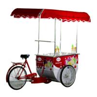 China 2023 China mobile Street Juice Vending Carts Ice Cream Popsicle Cart food cart for sale