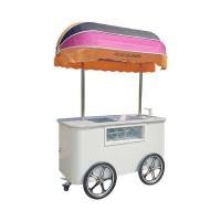 China factory directly sale customized gelato cart ice cream cold stone ice cream cart for sale