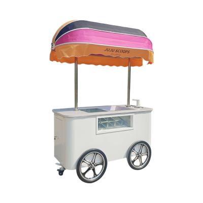 China factory directly sale customized gelato cart ice cream cold stone ice cream cart for sale