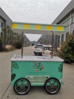 China 2023 New Type Italian Ice Cream Cart tricycles With Machine ice cream tricycle for sale