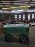 China 2023 New Type Italian Ice Cream Cart tricycles With Machine ice cream tricycle for sale