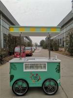 China 2023 New Type Italian Ice Cream Cart tricycles With Machine ice cream tricycle for sale