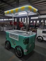China factory price ice cream vending carts drink cart for sale for sale