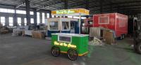 China OEM CE Approved 4 Wheels Cargo Bike with Freezer Food Vending Carts for Sale Ice Cream Electric Tricycle for sale