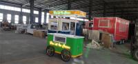China OEM CE Approved 4 Wheels Cargo Bike with Freezer Food Vending Carts for Sale Ice Cream Electric Tricycle for sale