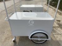 China Chinese Ice Cream Mobile Cheap Price Street Crepe Fast Food Cart Tricycle Mobile Food Truck for sale