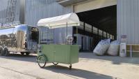 China China Supplier Colorful street mobile food cart high quality fast food truck hot sale food trailer coffee bike cart for sale