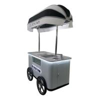 China Autumn Popular Street Application Gelato Cart Italian Ice Cream Cart With CE for sale