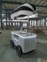 China Autumn Popular Street Application Gelato Cart Italian Ice Cream Cart With CE for sale