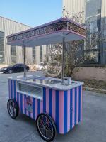 China Popsicle Ice Cream Cart for sale / Mobile Ice Cream Cart for sale