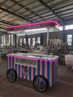 China Popsicle Ice Cream Cart for sale / Mobile Ice Cream Cart for sale