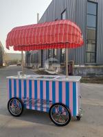 China Popsicle Ice Cream Cart for sale / Mobile Ice Cream Cart for sale
