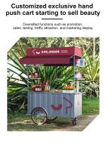 China Cargo Bike Coffee Cart  Mobile Tricycle for Selling Beverages for sale
