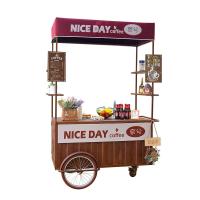 China Ice Cream Bike Push Cart  Portable Tricycle for Selling Frozen Delights for sale