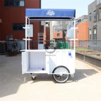 China Ice Cream Bike Cart  Cargo Tricycle for Mobile Food Business for sale