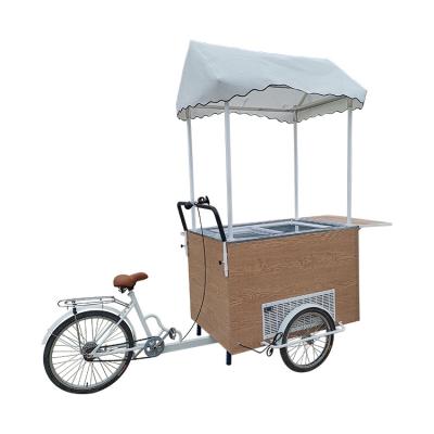 China Green on the Go Handmade Beverage Bikes for a Sustainable Food Cart Business for sale