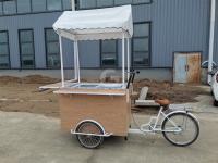 China Green on the Go Handmade Beverage Bikes for a Sustainable Food Cart Business for sale