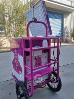China Europe Standard Street Mobile ice cream Stand Vending Ice Cream Cart With Freezer for sale